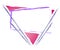 Artsy Triangle Web Page Logo Stock Illustration - Illustration of ...