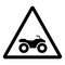 Atv Symbol Sign,Vector Illustration, Isolate on White Background Label ...