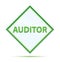 Auditor Modern Abstract Green Diamond Button Stock Illustration ...