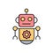 Automaton Vector Icon Which Can Easily Modify or Edit. Stock ...