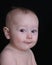 Baby Boy Smirk stock image. Image of background, smile - 1956267