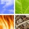 The Basic Elements stock photo. Image of earth, tree, nature - 124630