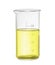 Beaker with Yellow Liquid Isolated Stock Image - Image of biotech ...