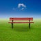 Bench stock image. Image of relax, alone, wood, sunny - 5005457