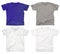 Blank t-shirts 2 stock image. Image of clothes, retail - 3687013