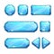 Blue crystal buttons stock illustration. Illustration of jewel - 56726961