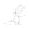 Dancer Outline Stock Illustrations – 10,395 Dancer Outline Stock ...