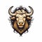Bullock logo stock illustration. Illustration of cattle - 282080061