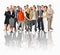 Business Groups and Different People in a Line Con Stock Image - Image ...