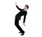 Business Man Dodge Position Stock Photo - Image of employee, dance ...