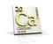 Calcium Form Periodic Table of Elements Stock Illustration ...