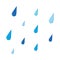 Cartoon Raindrop Falling Stock Illustrations – 1,966 Cartoon Raindrop ...