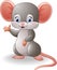 Cartoon mouse waving hand stock vector. Illustration of farm - 78542136