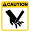Caution Blade Hazard Symbol Sign, Vector Illustration, Isolate on White ...
