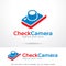 Check Camera Logo Template Design Vector Stock Vector - Illustration of ...