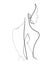 Female Form Continuous Vector Line Graphic Stock Vector - Illustration ...