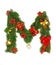 Christmas Alphabet Letter M Stock Photo - Image of macro, celebration ...