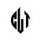 CLT Circle Letter Logo Design with Circle and Ellipse Shape. CLT ...