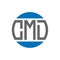 CMD Letter Logo Design on White Background. CMD Creative Initials ...