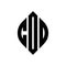 COD Circle Letter Logo Design with Circle and Ellipse Shape. COD ...