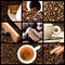 Coffee collage stock photo. Image of food, caffeine, black - 13379150