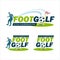 Premium Footgolf Logo for Your Club Team and Tournament League Stock ...