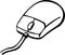 Computer Mouse Vector Illustration Stock Vector - Illustration of ...