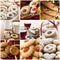 Cookie collage stock photo. Image of candies, cracker - 12139140