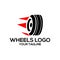 Creative Wheels Logo Vector Art Logo Stock Illustration - Illustration ...