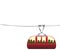 Crowded Cable Car stock illustration. Illustration of crowded - 62642383