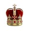Crown front view stock illustration. Illustration of icon - 14922678