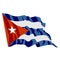 Cubaanse Vlag stock illustratie. Illustration of cubaans - 2314071