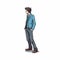Smart Clothes 2d Sprite in Comic Style Stock Illustration ...