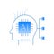 AI Data Analysis Icon, Machine Learning Data Symbol, Big Data and AI ...