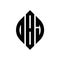 DBJ Circle Letter Logo Design with Circle and Ellipse Shape. DBJ ...