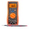 Digital Multimeter with Measuring Probes on White Stock Image - Image ...