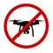 Do not fly drones sign stock vector. Illustration of helicopter - 252970384