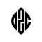 DZC Circle Letter Logo Design with Circle and Ellipse Shape. DZC ...