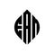 EAM Circle Letter Logo Design with Circle and Ellipse Shape. EAM ...