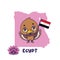 Egypt Flag Eagle Stock Illustrations – 1,053 Egypt Flag Eagle Stock ...