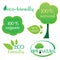 Environmental labels stock vector. Illustration of ecology - 22472464