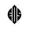 EOS Circle Letter Logo Design with Circle and Ellipse Shape. EOS ...