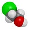 Ethylene Chlorohydrin Molecule. Side Product Formed during Ethylene ...