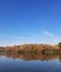 Fall Foliage at Lake Raleigh on Centennial Campus in Raleigh NC Stock ...