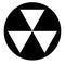 Fallout Shelter Warning Symbol Stock Illustration - Illustration of ...