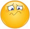 Feeling unwell emoticon stock vector. Illustration of shaken - 81471019