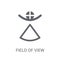 Field of View Icon. Trendy Field of View Logo Concept on White B Stock ...