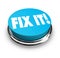 Fix it Button stock illustration. Illustration of contractor - 8991236