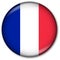 French Flag Button stock illustration. Illustration of european - 7314925