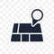 Geolocation Transparent Icon. Geolocation Symbol Design from Map Stock ...